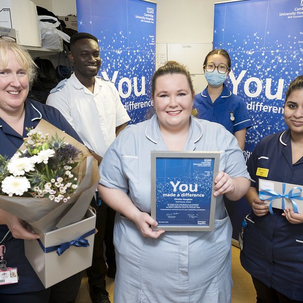 You made a difference awards | CUH